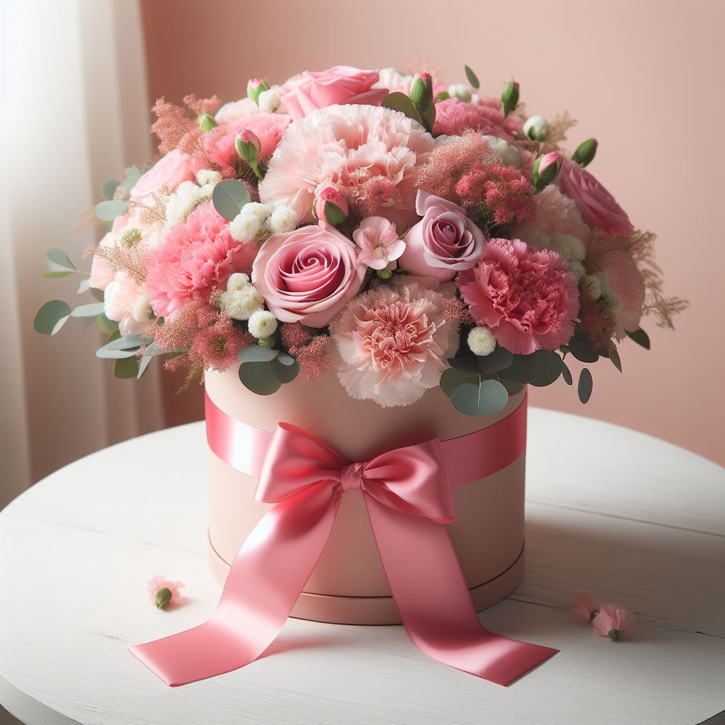 Flowers in Box – Bouquets Flowers Miami